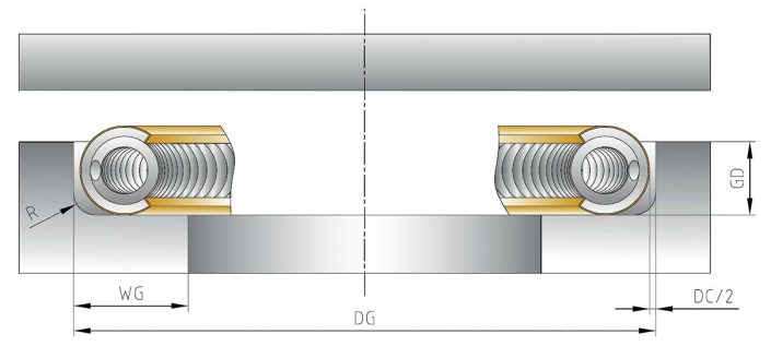 Metal C Rings - Sealco International Ltd